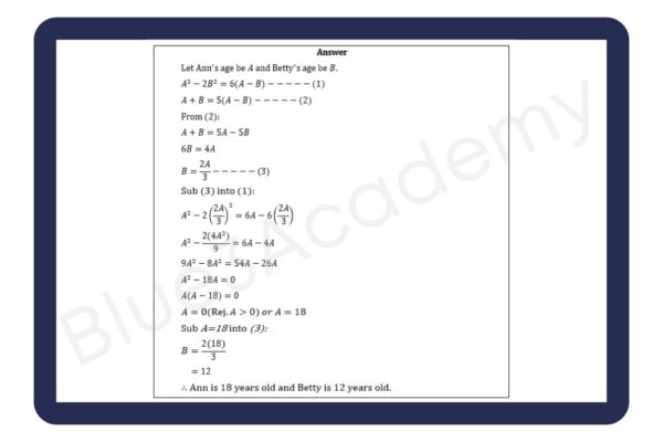 The Essential Guide to Non-Linear Simultaneous Equations - Blue3 Academy